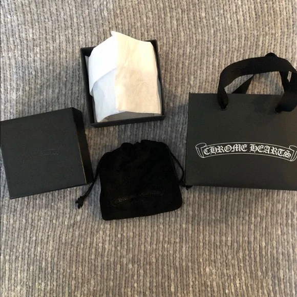 Chrome Hearts Silver Baby Rattle w Real Diamonds. Jewelry